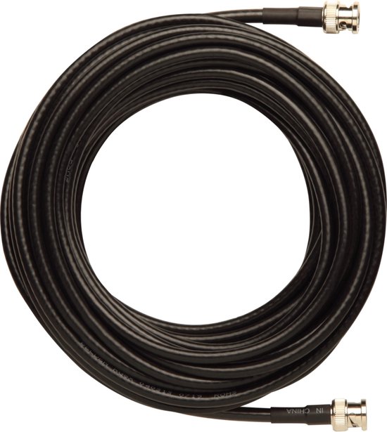 Shure UA850 coax-kabel 15 m BNC Zwart | bol