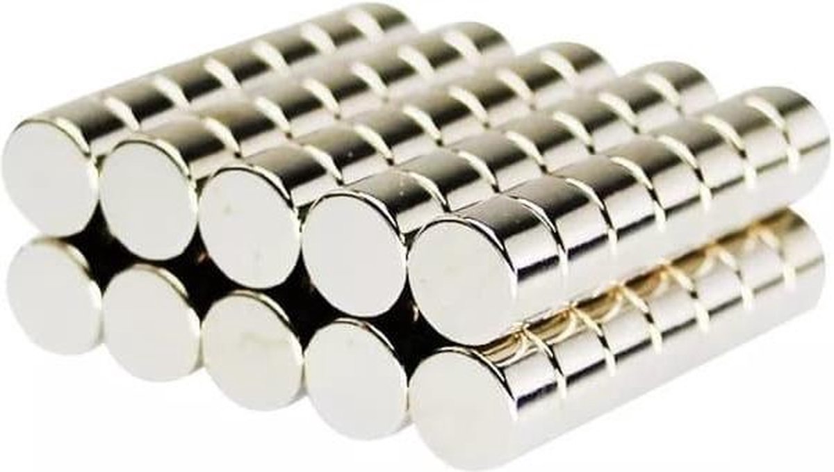Super sterke magneten - 8 x 5 mm (10-stuks) - Rond - Neodymium ...