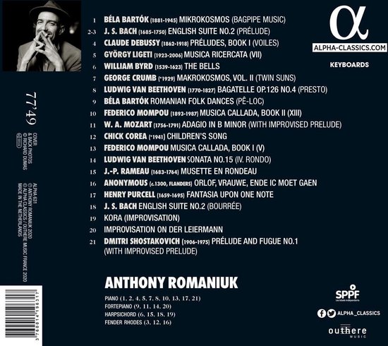 Anthony Romaniuk - Bells (CD), Anthony Romaniuk | Muziek | bol.com
