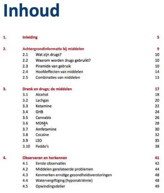 Mini-gids EHBDD Eerste hulp bij drank en drugs, Rode Kruis ...