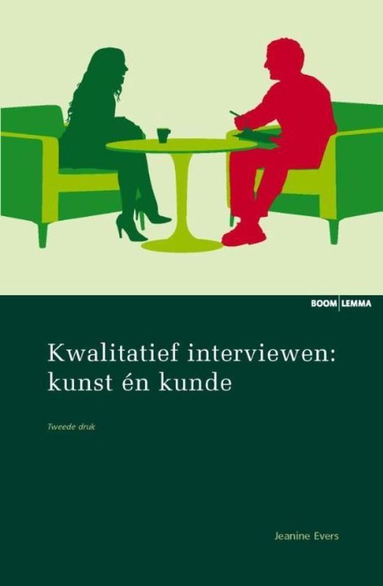 Kwalitatief interviewen: kunst én kunde (ebook), Jeanine Evers | 9789461277435 | Boeken | bol