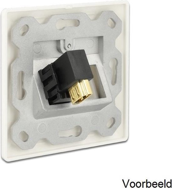 Keystone module HDMI (v) - HDMI (v) haaks - versie 2.0 (4K 60Hz ...