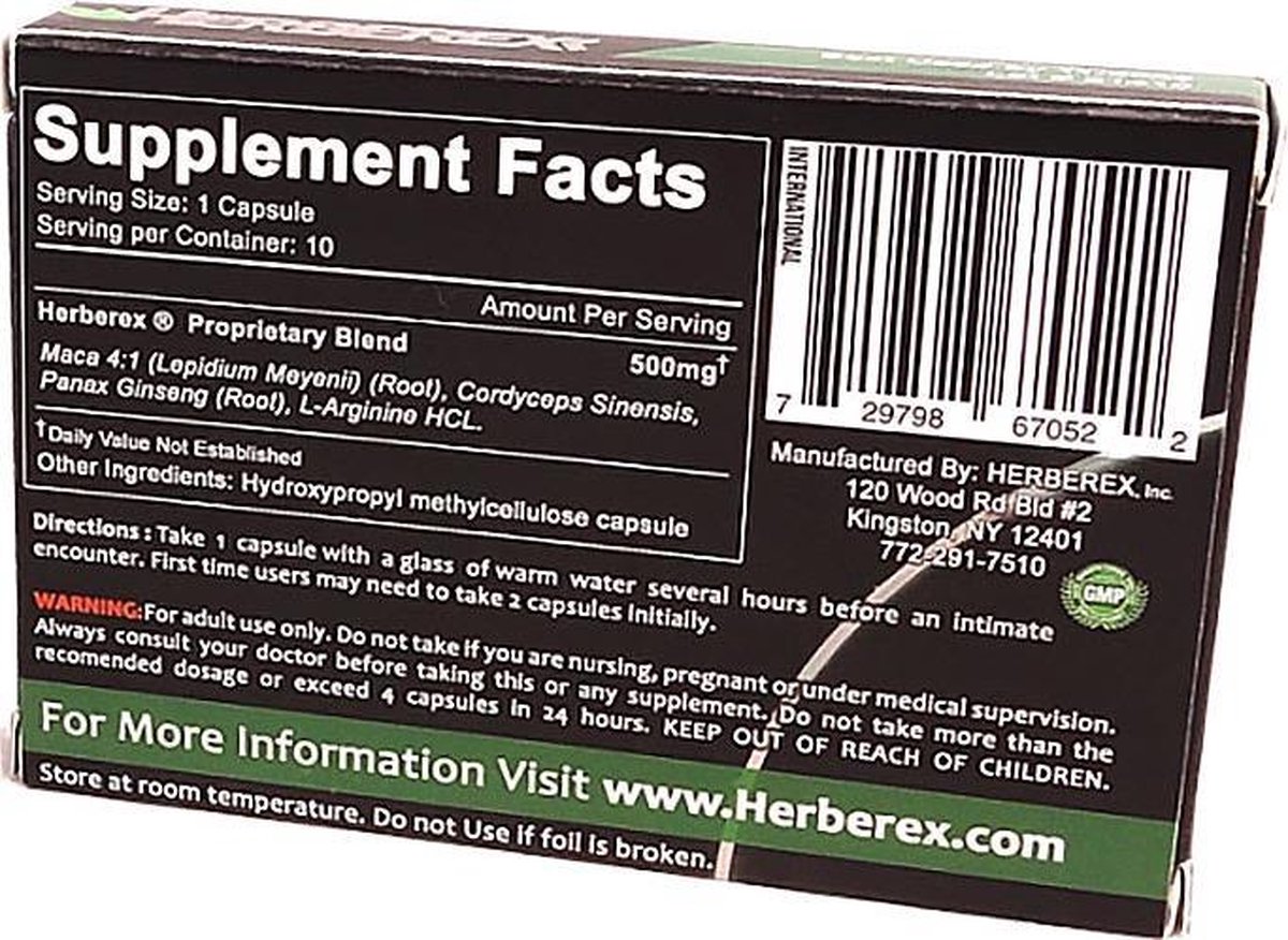 Herberex 10 capsules | bol