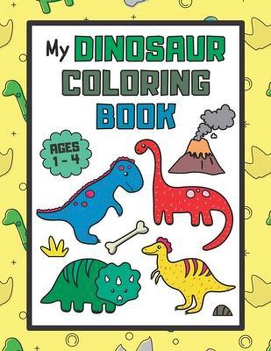 My Dinosaur Coloring Book, Elisa Kent | 9798642410110 | Boeken | bol.com