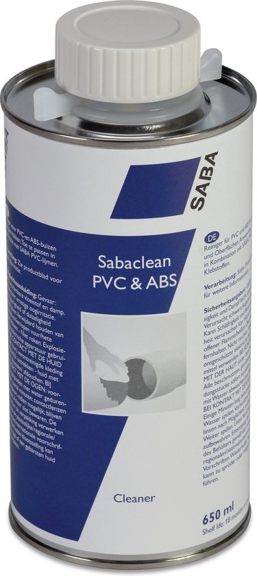 Saba PVC lijm S3 blik 1ltr | bol