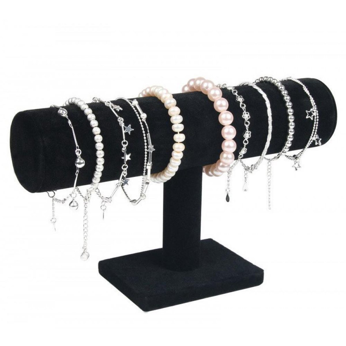 Zwart sieraden standaard / display - 5 cm diameter - Horloges en ...