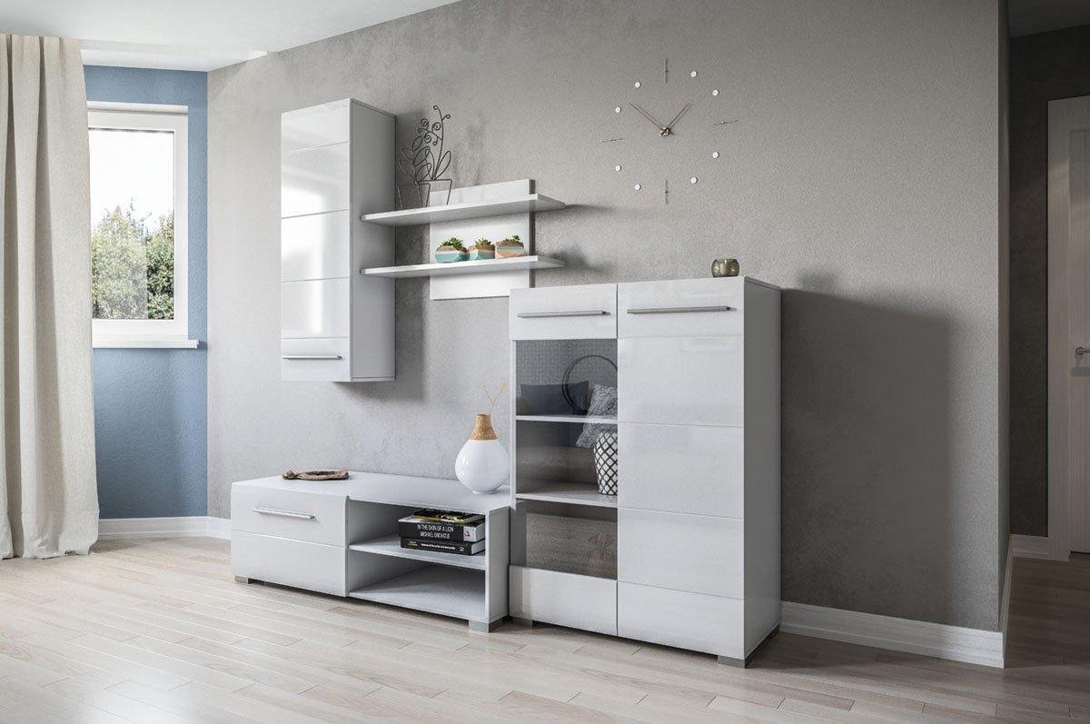 Maxima House - NEO TV SET - TV stand - Dressior - kast - Wit Hoogglans ...