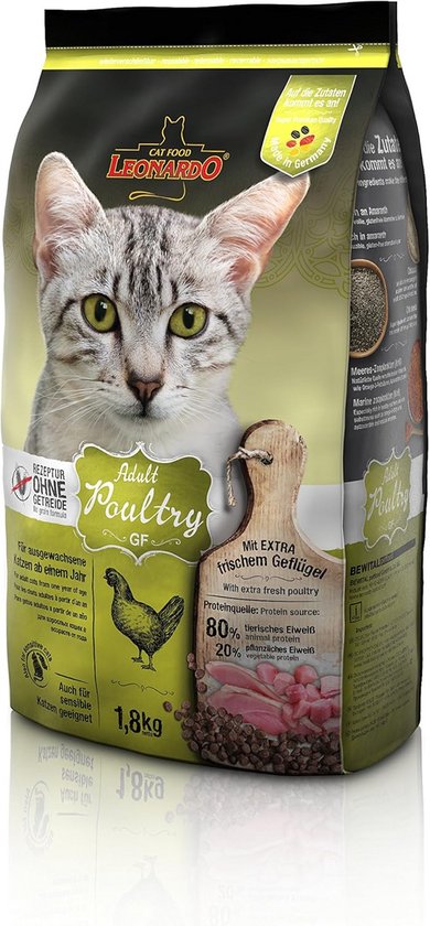 Graanvrij Droogvoer voor Volwassen Katten - 7,5 kg | bol