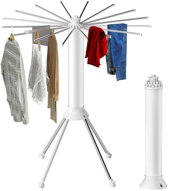 ShaSha Droogmolen - Opvouwbare droogrek - Wasrek inklapbaar - Octopus ...