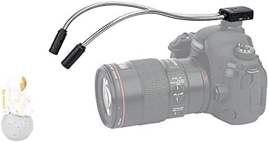 JJC Zwanenhals Macroarm Licht LED Vullicht voor Digitale Camera's ...
