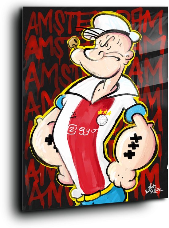 Popeyax - Meerdere kleuren - Poster 80 x 120 cm G | bol