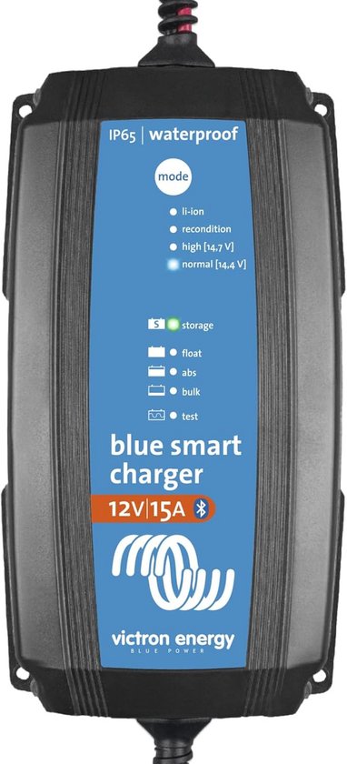Acculader 12V 15A met Bluetooth en IP65 Bescherming | bol