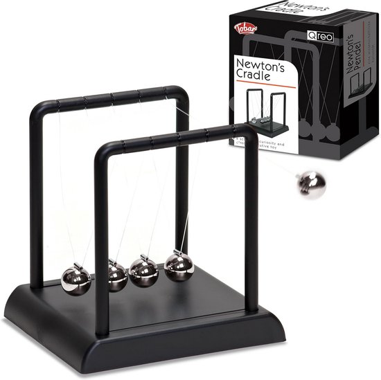 Newton's Cradle Desk Toy - Science and Physics Demonstration | bol