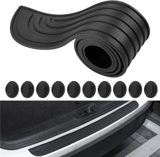 Allecta - Rubberen Bumperbescherming voor Autodeur en Bumper - Set van ...