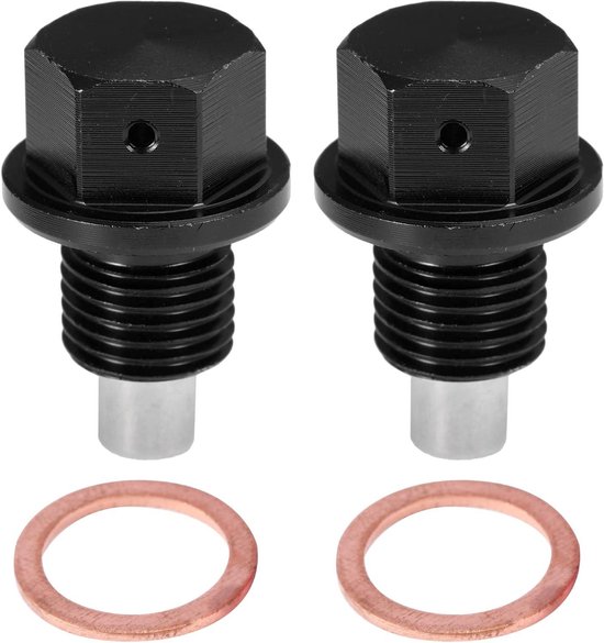 Allecta - Olie Afvoerplug Set M12x1.25 Aluminiumlegering met Pakking ...