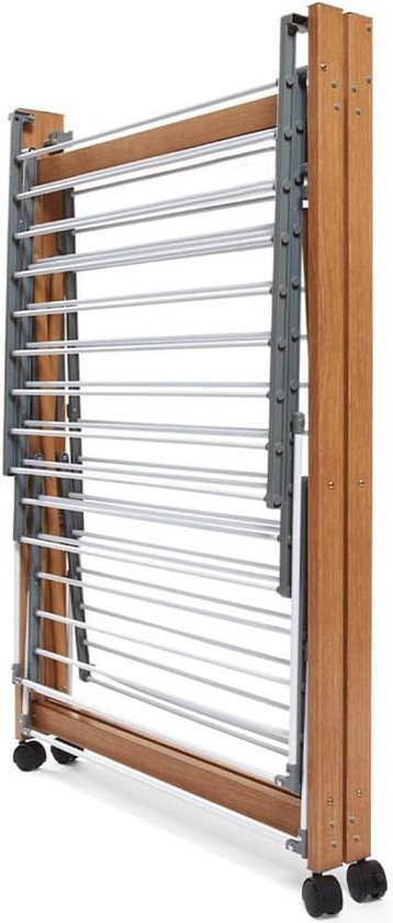 Uittrekbaar wasrek XXL voor binnen en buiten met 2 niveaus en ...