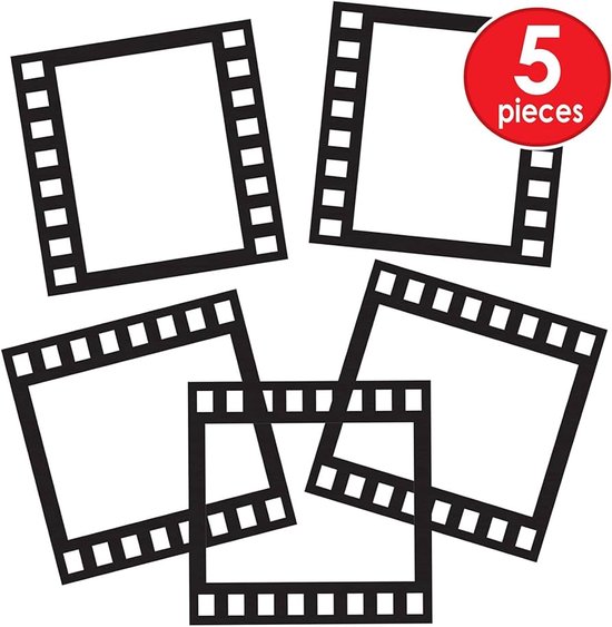 Filmstrip Foto Fun Frames - Zwart - 12 inch | bol