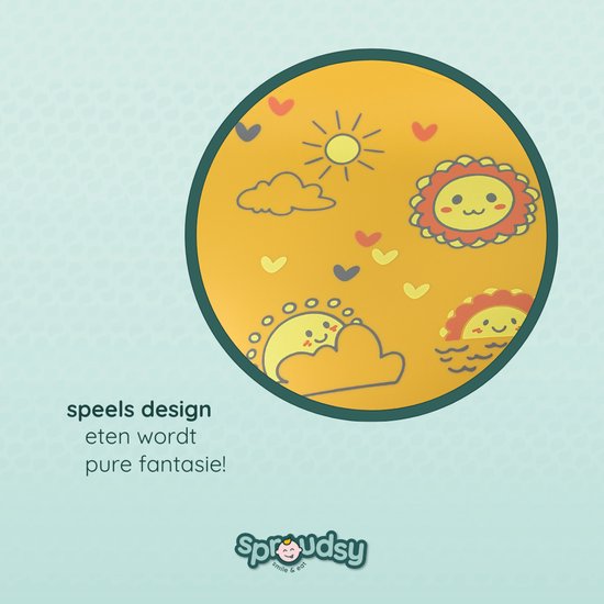 Sproudsy Slab Clouds – Kraamcadeau – Kinderservies - Baby - Mango | bol