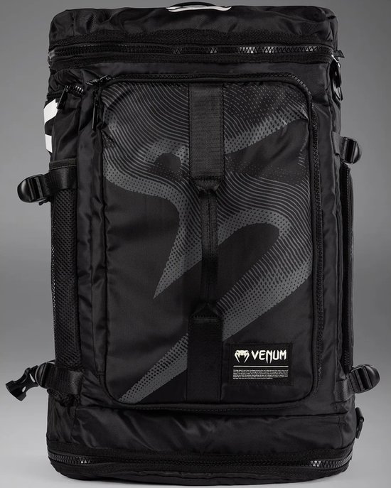 Venum Shockwave Convertible Sporttas (60L) Groot Zwart | bol