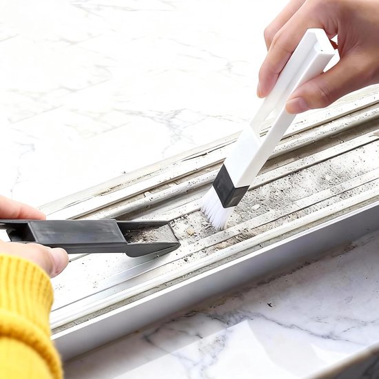 2 x Fly Screen Cleaning Brush - Window Cleaner Schoonmaak Tools - 2-in ...