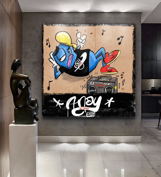 Original B-Boy. Andy the Dandy - Meerdere kleuren - Plexiglas 40 x 40 ...