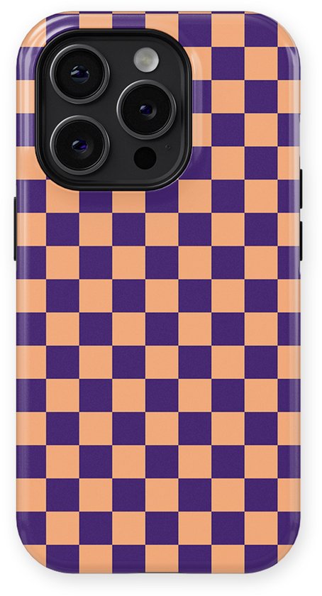 Mobiq - Tiny Squares Backcover met Magsafe geschikt voor iPhone 15 Pro ...