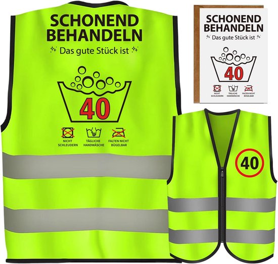 Grappig Cadeau 40e Verjaardag Man of Vrouw - Leuk Kwartaal Eeuw Feest ...