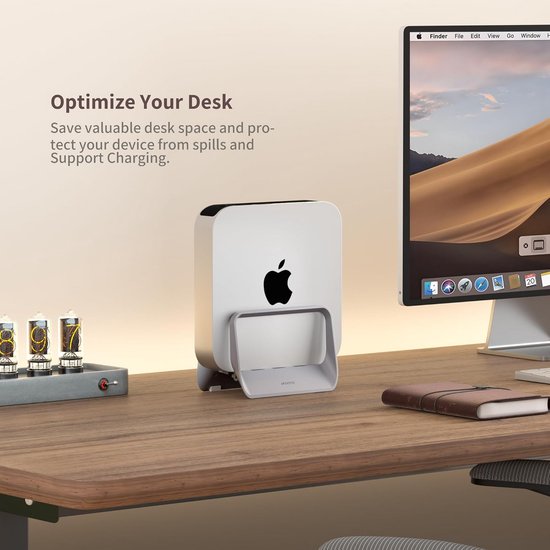 Mac Mini Stand ABS verticale houder voor Mac Mini 2010-2020, laptop en ...