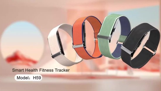 Shrivasta Activity Tracker | Dames & Heren Zwart- Sportarmband met ...