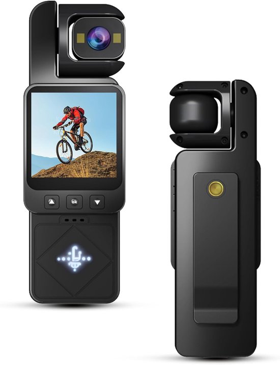 360° Mini Action Cam - WIFI-camera - 1080p draagbare actiecamera's ...