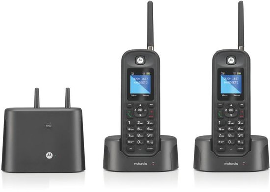 Motorola Voice O202 Pakket draadloze telefoons Professioneel bereik tot ...