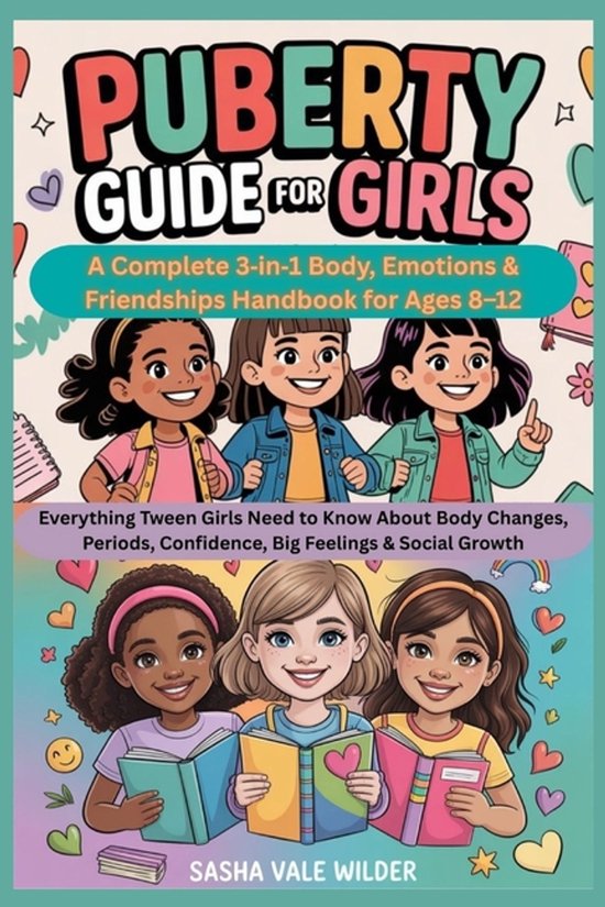 Puberty Guide for Girls, Sasha Vale Wilder | 9798261922100 | Livres | bol