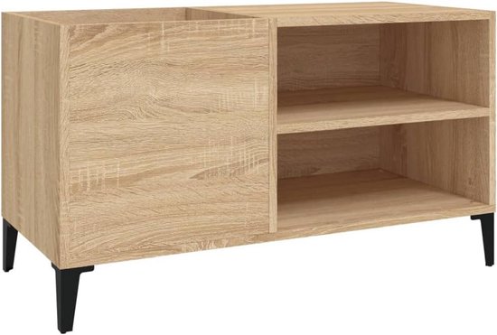 Platencast Aggregatie Kast 84.5x38x48 cm Gesneden Hout Sonoma Eiken | bol
