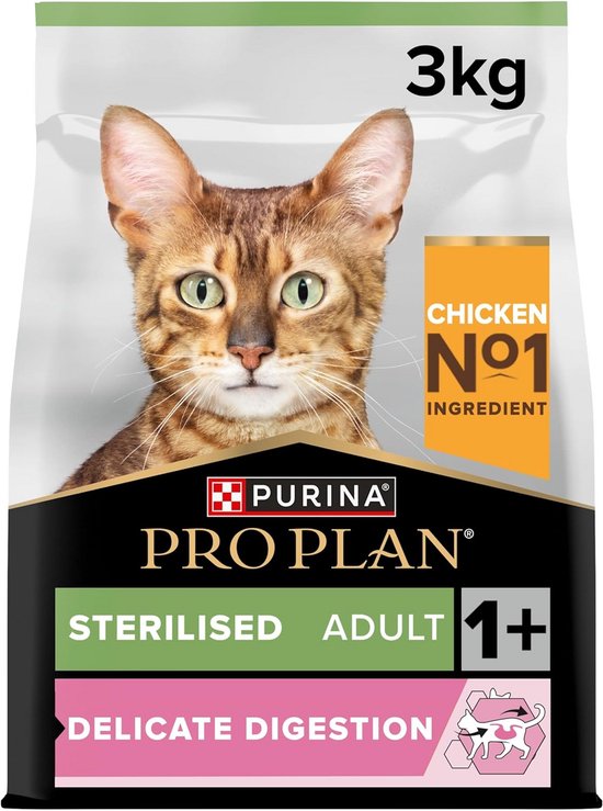 Complete Droogvoer voor Katten met Kip - Ondersteuning Spijsvertering ...