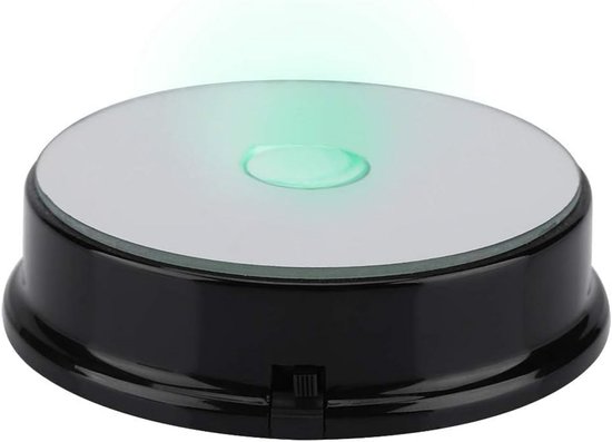 LED Lichtbasis Sokkel met 7 Kleuren, Verlichte Display Standaard voor ...