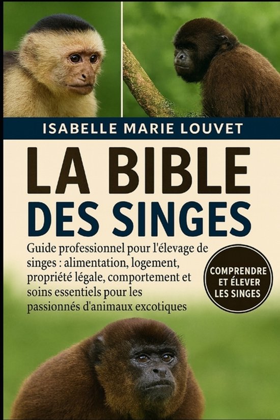 La Bible Des Singes, Isabelle Marie Louvet | 9798277322765 | Boeken | bol