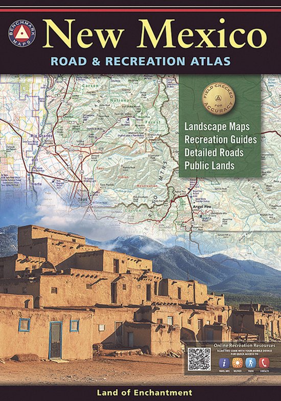 New Mexico Road & Recreation Atlas 10th Ed, National Geographic Maps ...