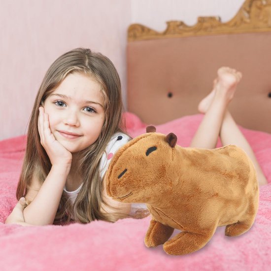Realistisch Knuffel Capibara Pluche Speelgoed, 30 cm, Comfortabel ...