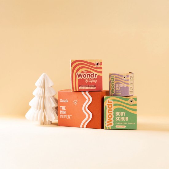 The Mini Moment - Wondr Gift - Kruidige shower essentials | bol