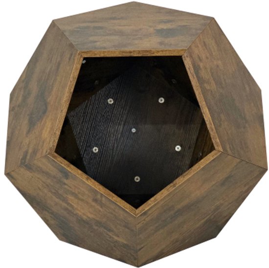 Kattenhuis Bijtafel 66×66×53cm Bank Woonkamer Antiek Bruin MDF ...