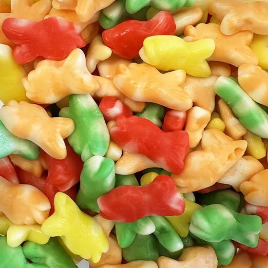Jelly twist visjes 1 kilo Dulceplus | bol