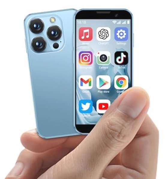 Mini Smartphone met 3.0 inch HD Scherm - Duidelijke Camera, Dual SIM ...