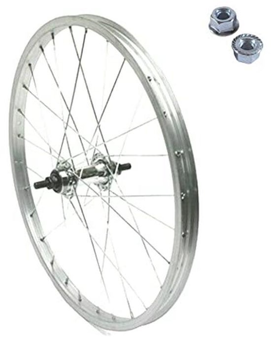 Achterwiel 20 inch voor mountainbike en stadsfiets, aluminium/staal, 1 ...