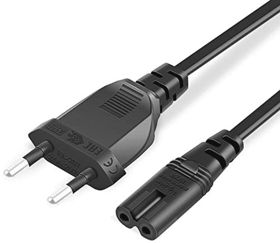 Voeding Kabel voor PS5, PS4, PS3, PS2, Xbox Series X, Xbox One S, Xbox ...
