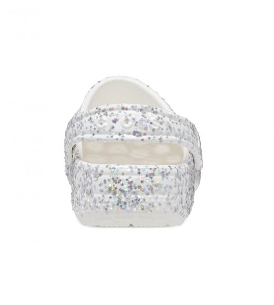 Crocs Classic Starry Glitter Clog White 36/37 US J4 | bol