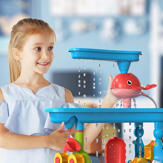 Waterspeeltafel met Afdekhoes voor Peuters en Kleuters 3-6 Jaar | bol