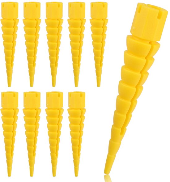 10pcs Wood Anchors for Screws, Plastic Screw It Again Wood Anchor ...