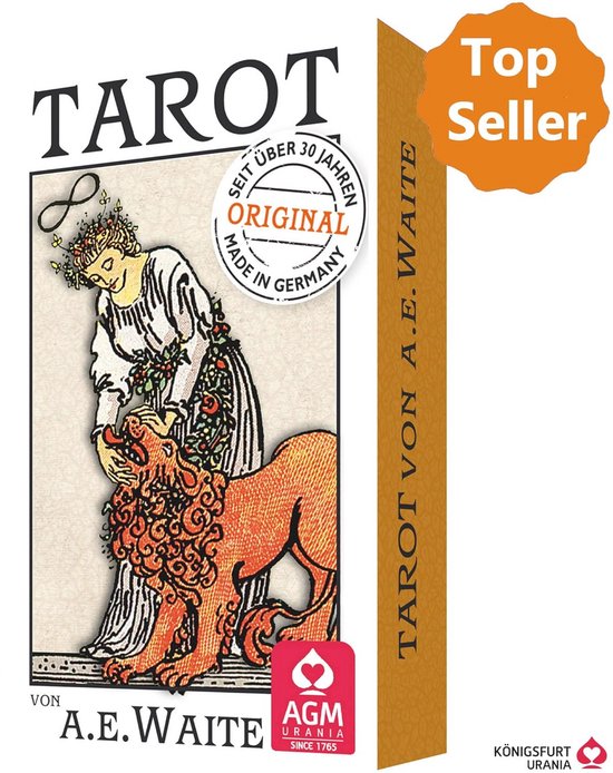 Premium Tarotkaarten - 78 Deluxe Tarotkaarten in Grootformaat | bol