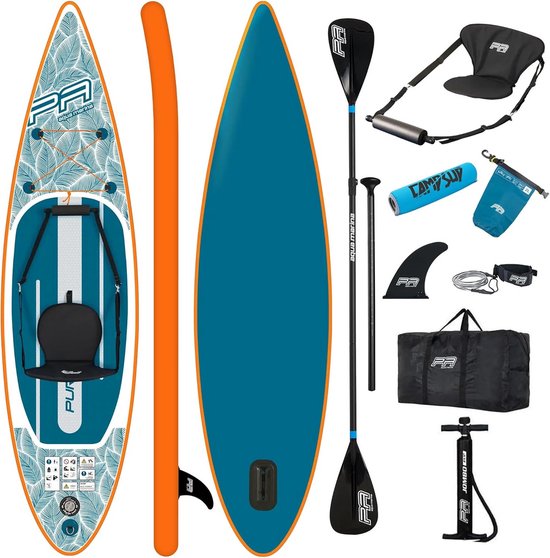 Opblaasbaar SUP Paddleboard Pure Air - Lichte Standaard voor Beginners ...