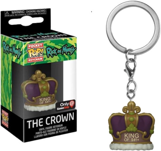 Funko Pocket Pop! Rick and Morty The Crown Special Edition | bol